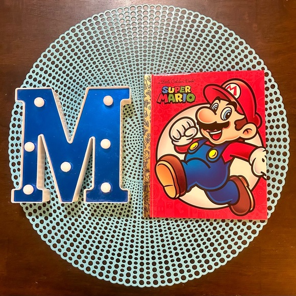 Little Golden Book | Toys | Super Mario Little Golden Book | Poshmark
